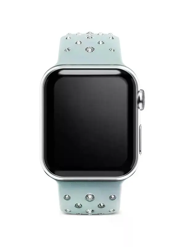 SWAROVSKI Crystal-embellished Watch Strap - Blue