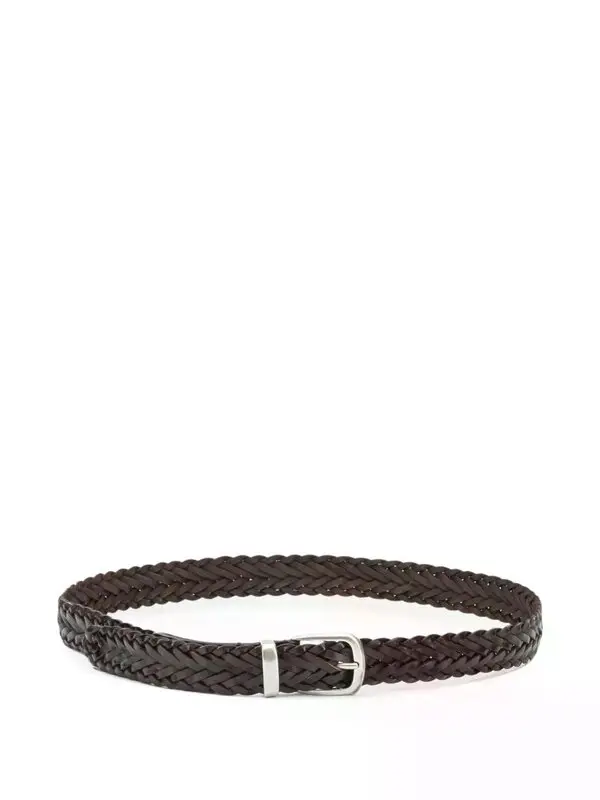 Officine Creative Woven Leather Belt