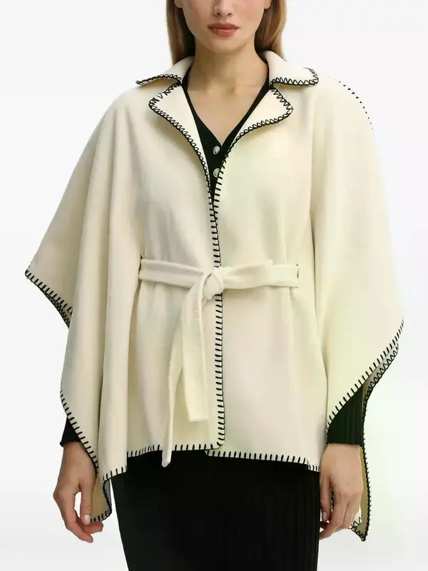 MORGAN Belted Cape