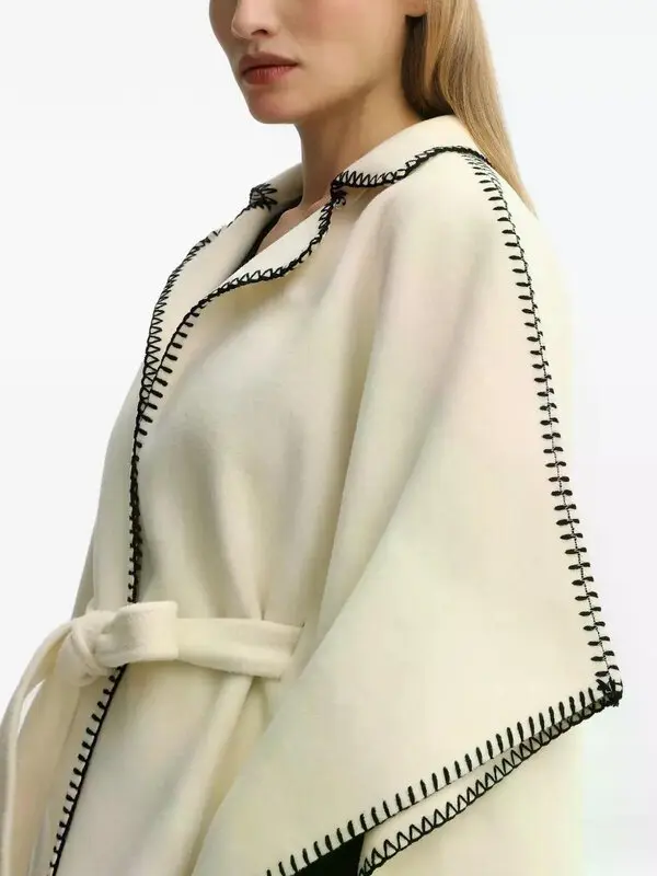 MORGAN Belted Cape
