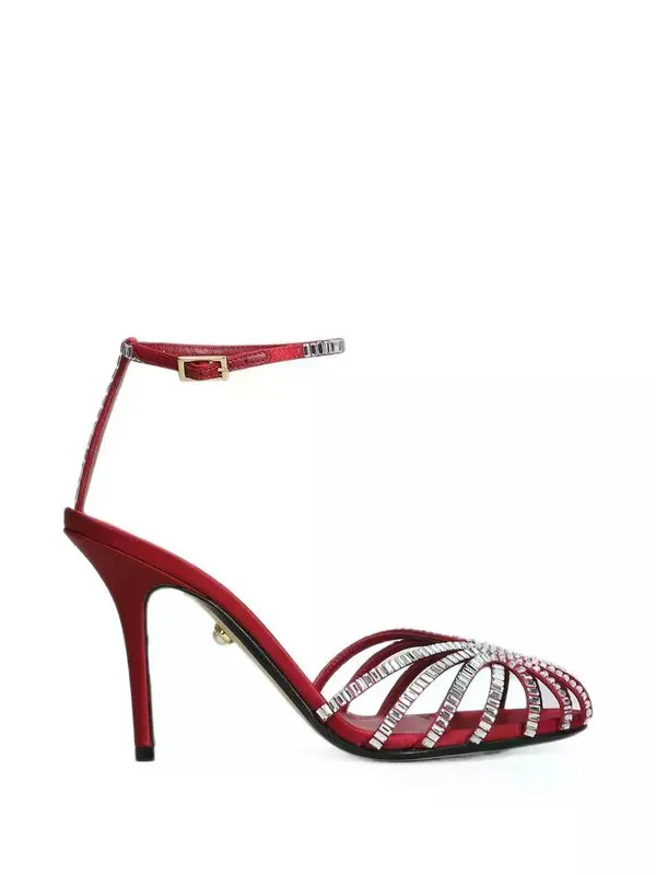 ALEVI MILANO Penelope Crystal-embellished Cage Sandals