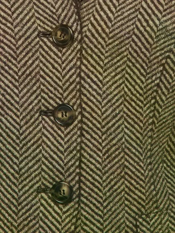 Max Mara Herringbone-knit Blazer