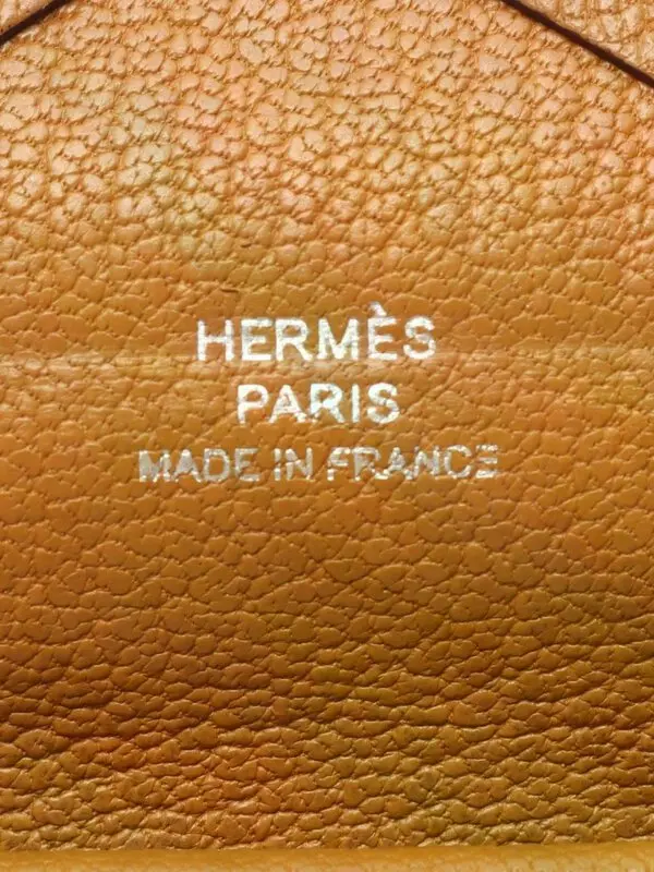 Hermès Calvi Duo Coin Purse - Brown