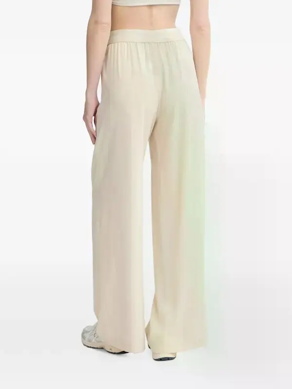 Guess Logo-waistband Pleated Trousers
