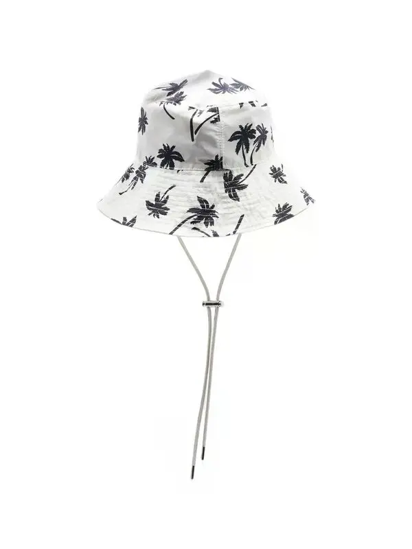 Moncler Palm Tree Print Bucket Hat