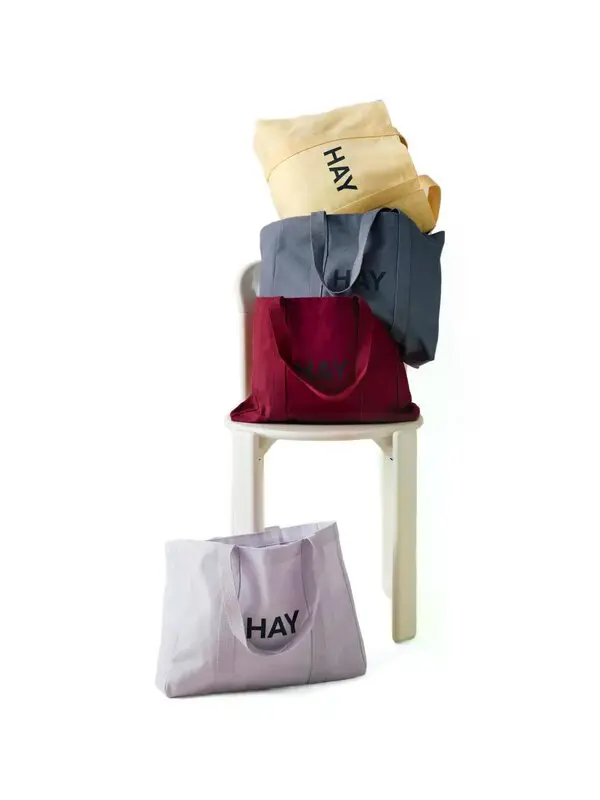 HAY Logo-print Tote Bag