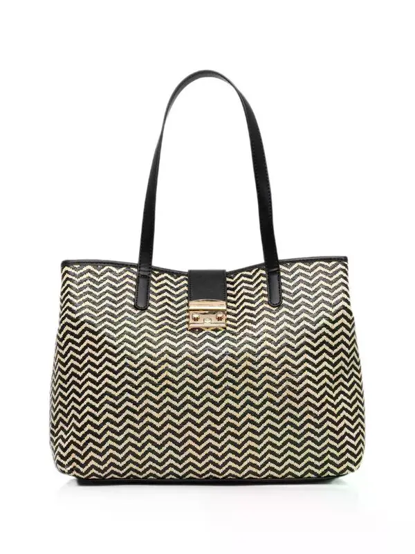 MORGAN Chevron-pattern Tote Bag