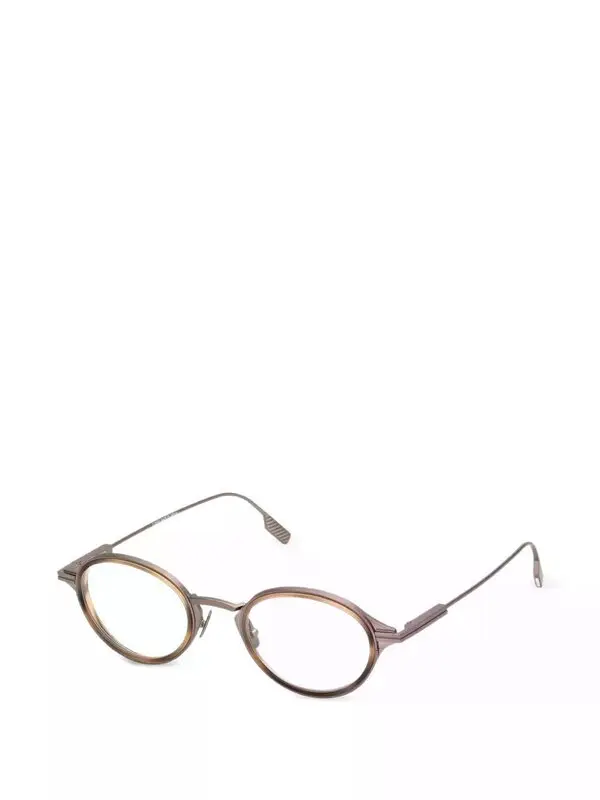 Zegna Round-frame Glasses