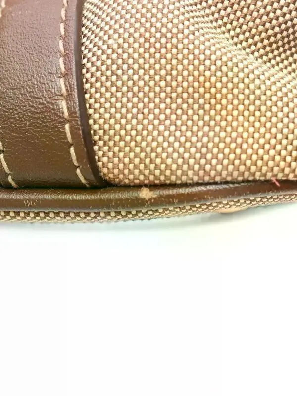 Prada 2010s Logo Jacquard Tote Bag
