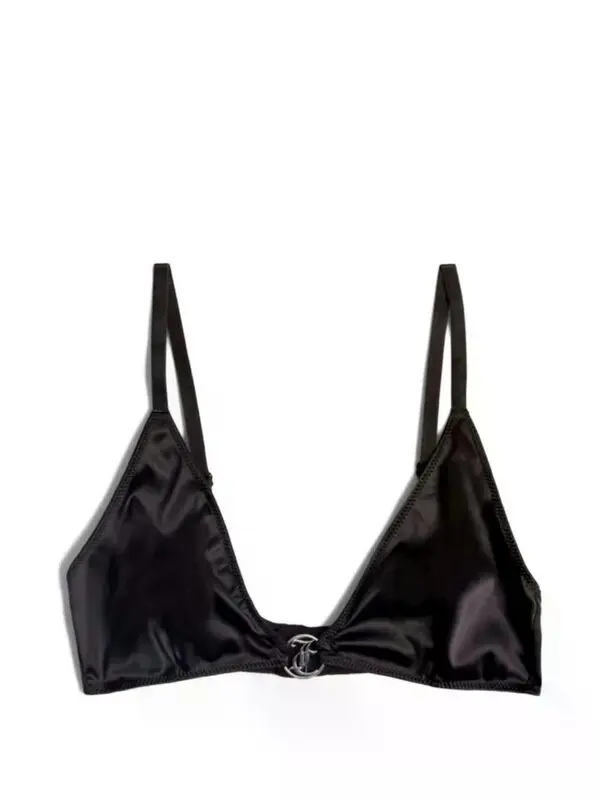 Juicy Couture Charm Triangle Bra - Black