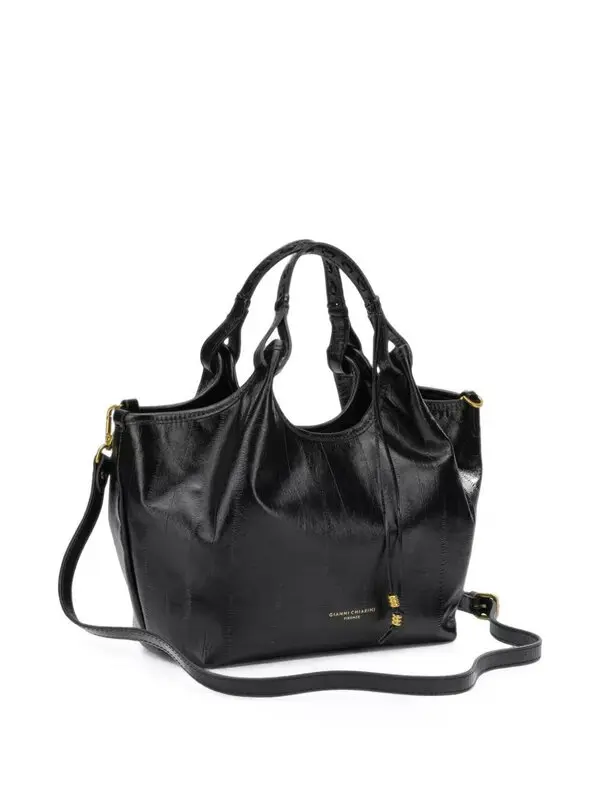 GIANNI CHIARINI Dua Eel-effect Leather Tote Bag