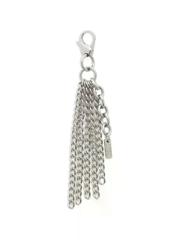 DIESEL® Multi-chain Logo-plaque Bag Charm