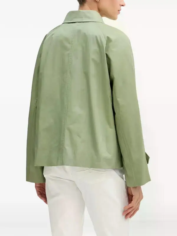 BENETTON Button-fastening Raglan-sleeve Coat