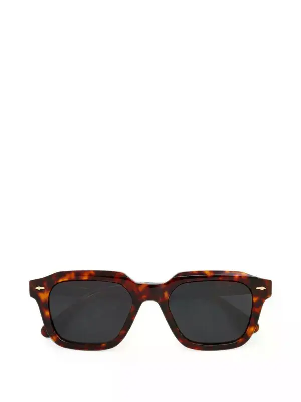 KAT MACONIE Nova Tortoiseshell Geometric-frame Sunglasses