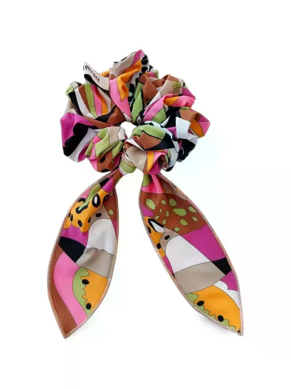 PARAMIDONNA Abstract-print Scrunchie