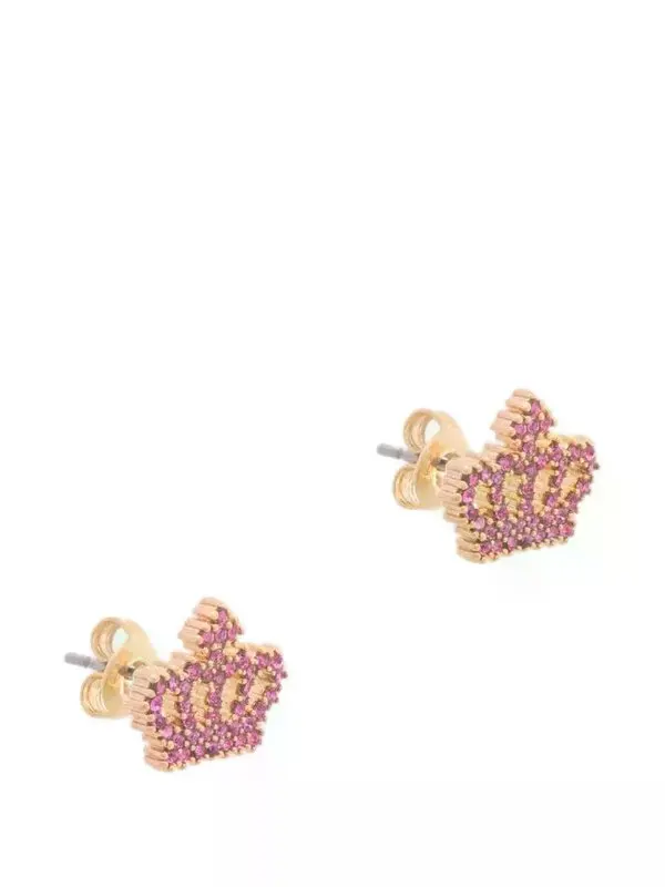 Juicy Couture Crown-motif Earrings