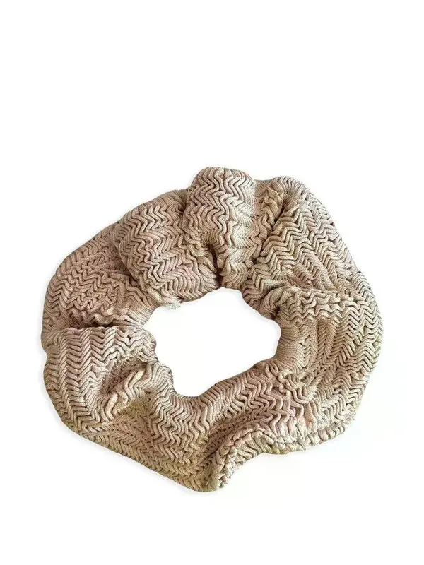 PARAMIDONNA Textured Scrunchie - Neutrals