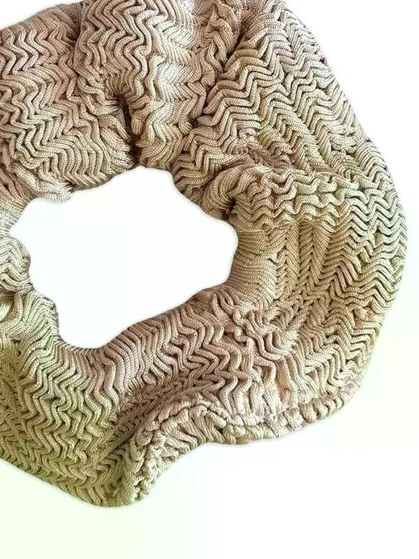 PARAMIDONNA Textured Scrunchie - Neutrals