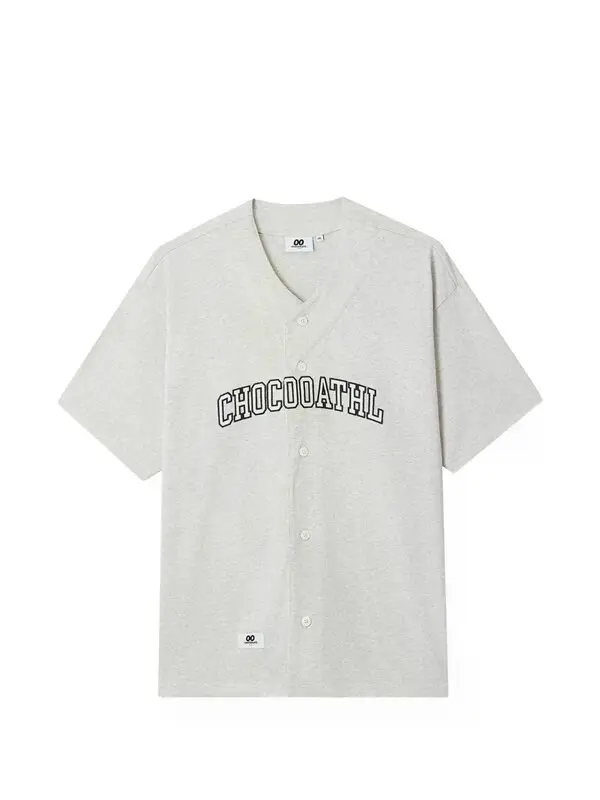 CHOCOOLATE Button-front Shirt - Grey
