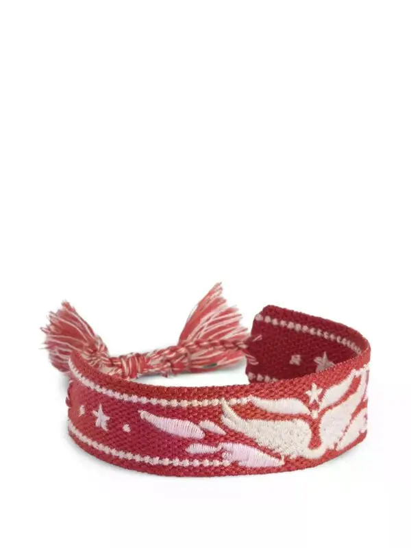 Zadig&Voltaire Woven Tassel Bracelet
