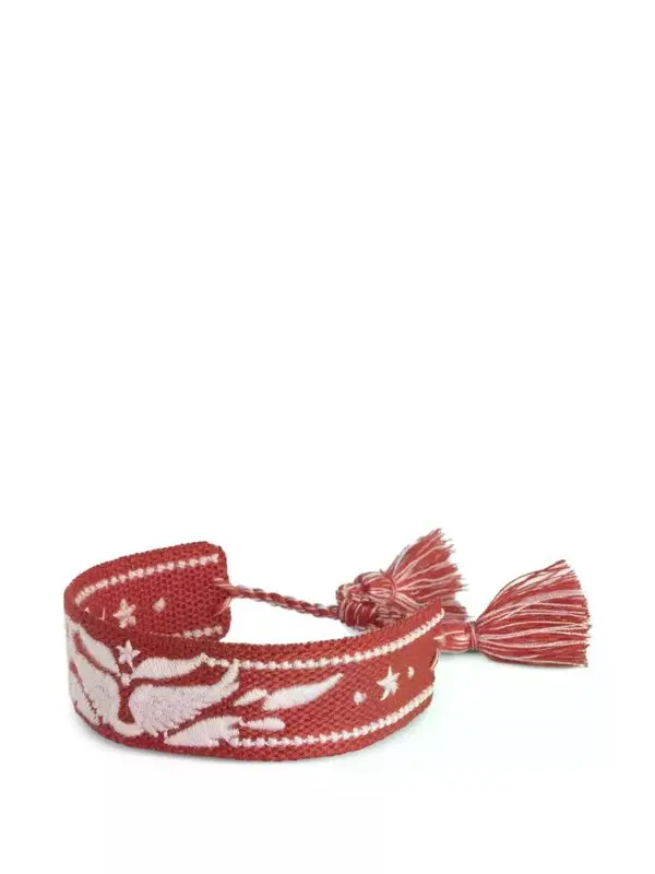 Zadig&Voltaire Woven Tassel Bracelet