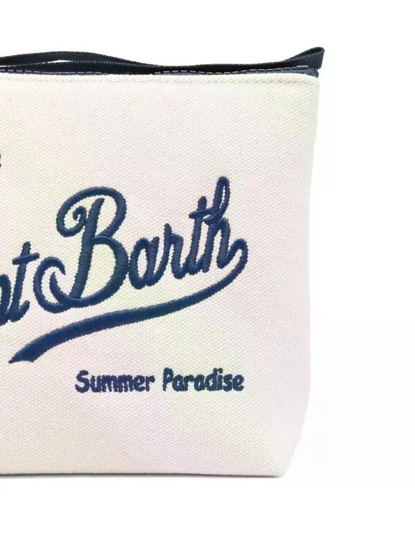 MC2 SAINT BARTH Aline Embroidered Clutch Bag