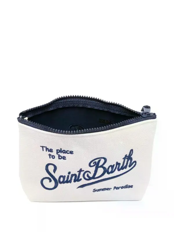 MC2 SAINT BARTH Aline Embroidered Clutch Bag