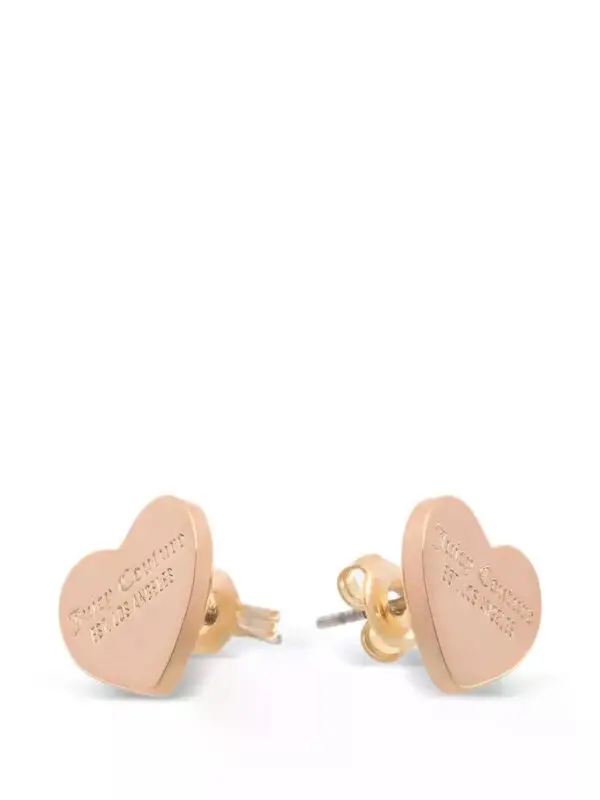 Juicy Couture Heart Stud Earrings