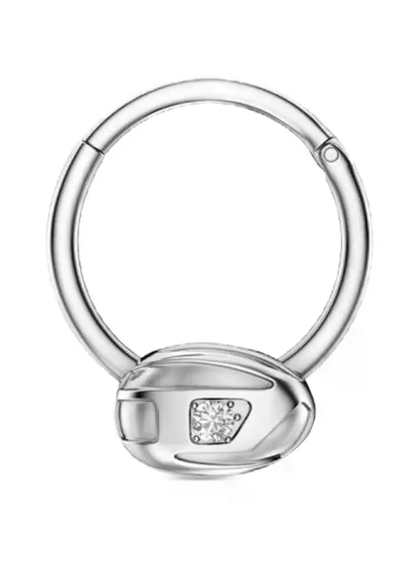 DIESEL® Stainless Steel Septum Body Jewelry - Silver