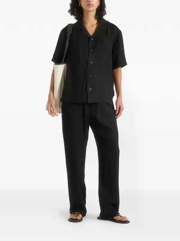 Manière De Voir Harley Textured Revere Shirt