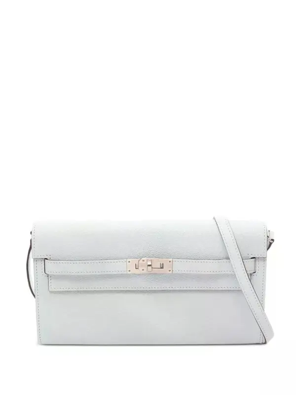 Hermès Kelly To Go Turn-lock Clutch Bag - Blue