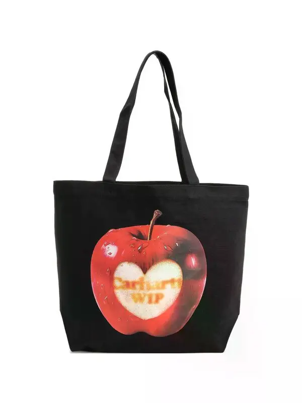 Carhartt Work In Progress Graphic-print Canvas Tote Bag