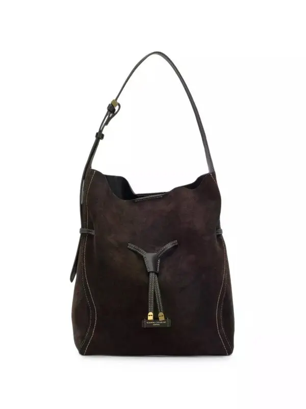 GIANNI CHIARINI Large Sienna Suede Tote Bag