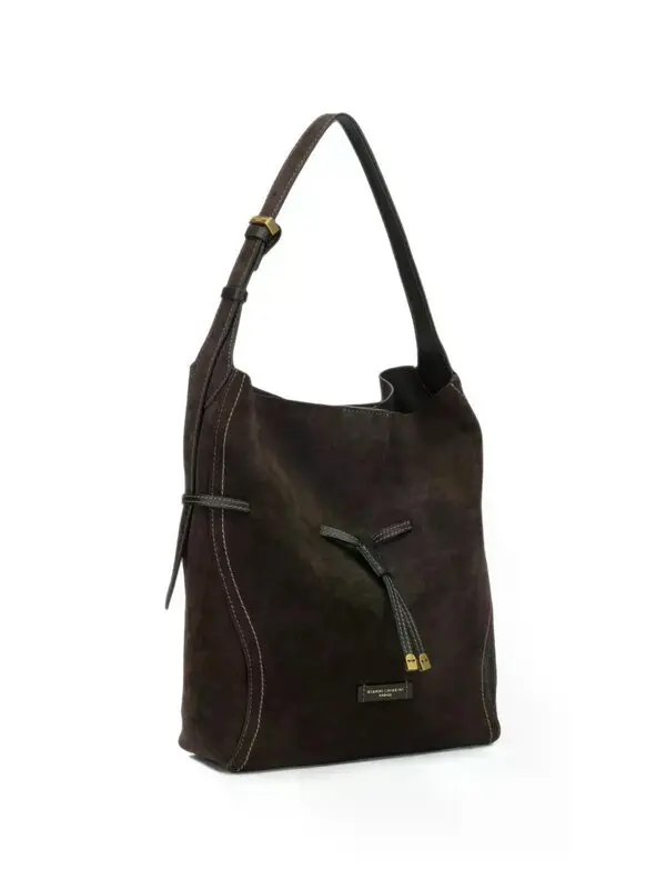 GIANNI CHIARINI Large Sienna Suede Tote Bag