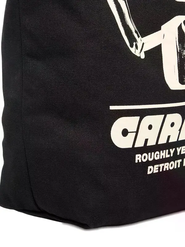 Carhartt Work In Progress Graphic-print Canvas Tote Bag