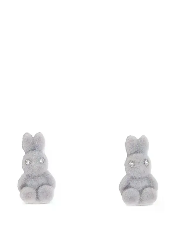 Bimba Y Lola Rabbit Rhinestone Earrings