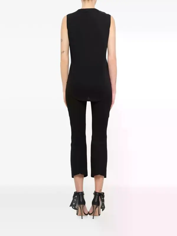 Alexander McQueen Life Skull-print Sleeveless Top