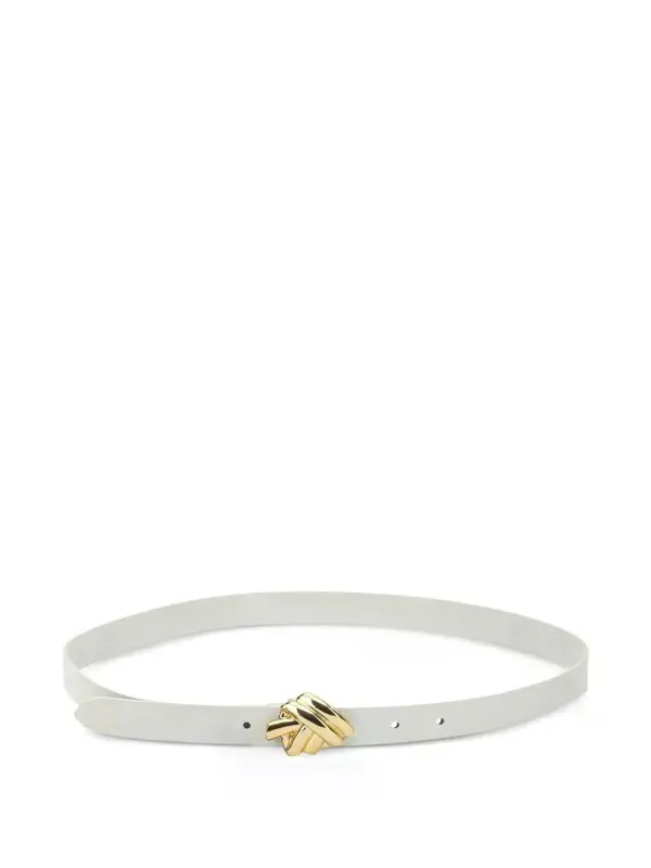 Anderson's Knotted-buckle Leather Belt