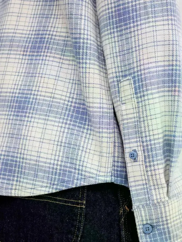 Dickies Plaid-pattern Chest-pocket Shirt