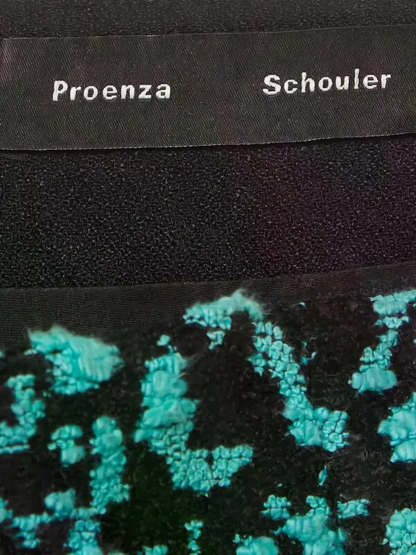 Proenza Schouler Pleated Tweed Midi Skirt