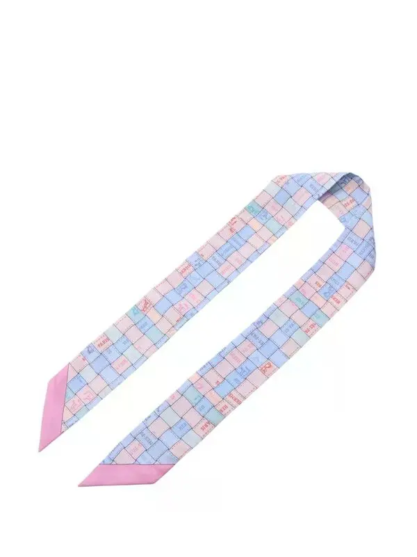 Hermès 2020s Bolduc Au Carré Scarf - Blue