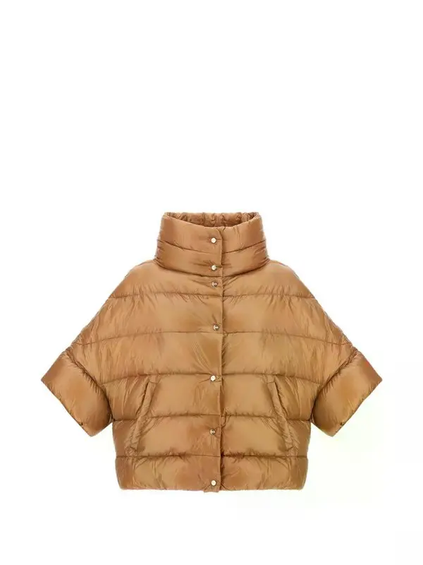 Herno High-neck Quilted Cape