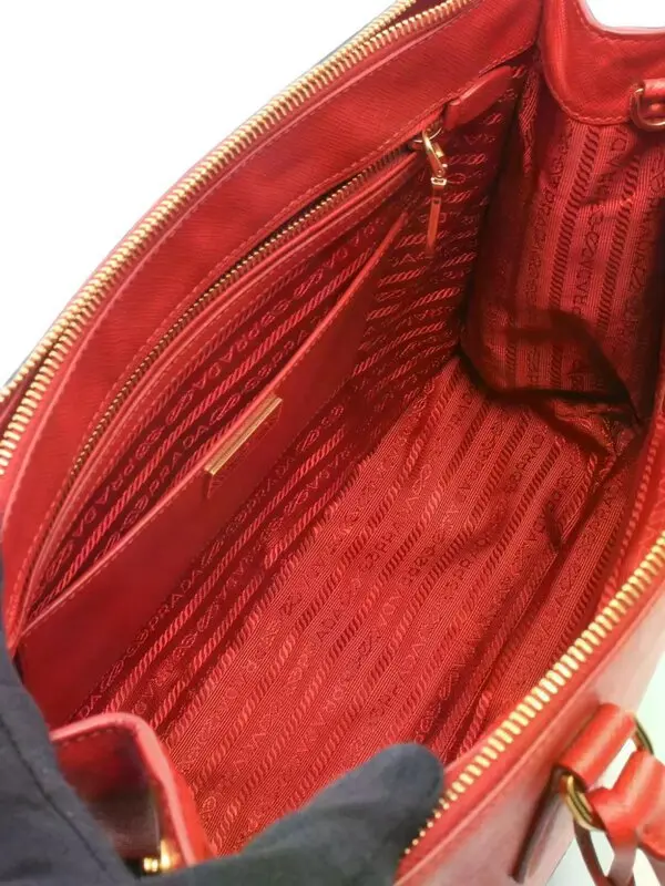 Prada 2010s Large Lux Galleria Saffiano Leather Tote Bag