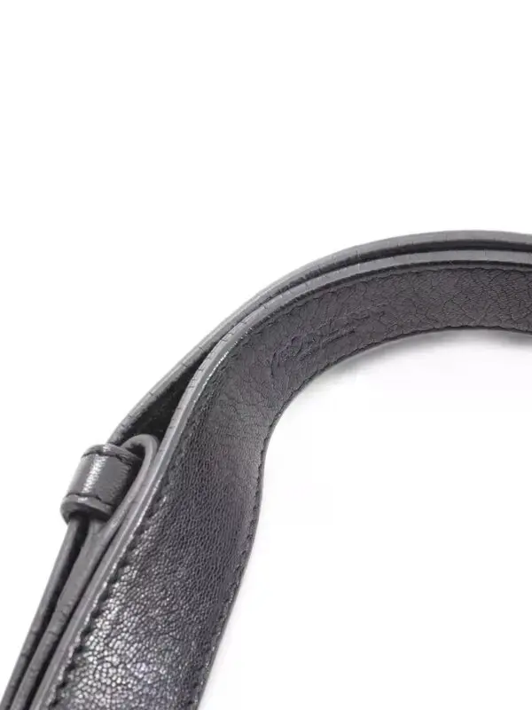 Saint Laurent 2010s Naja Leather Shoulder Bag