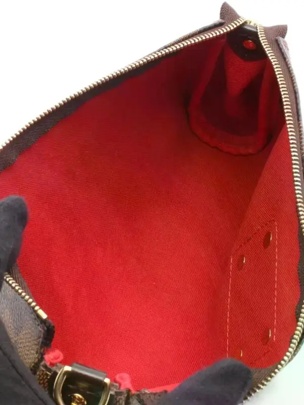 LOUIS VUITTON 2010 Eva Damier Ebene Shoulder Bag