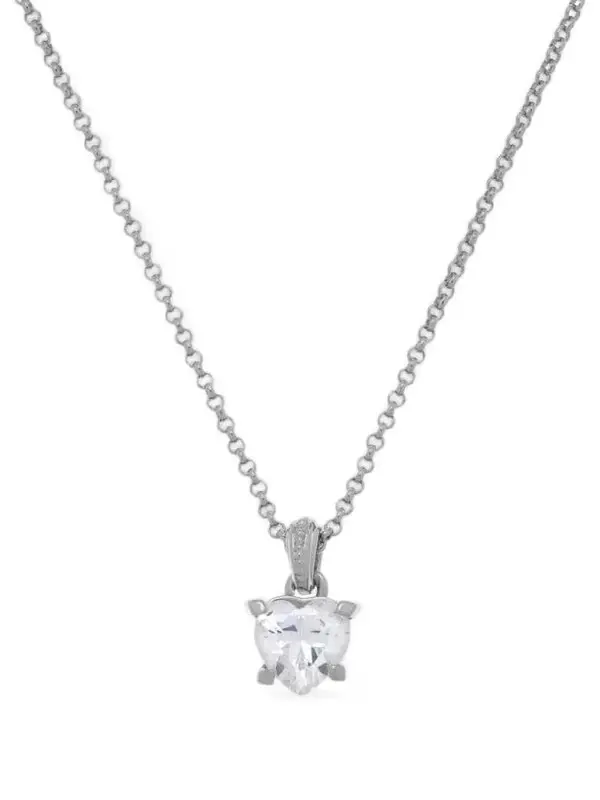 Juicy Couture Crystal-heart Pendant Necklace