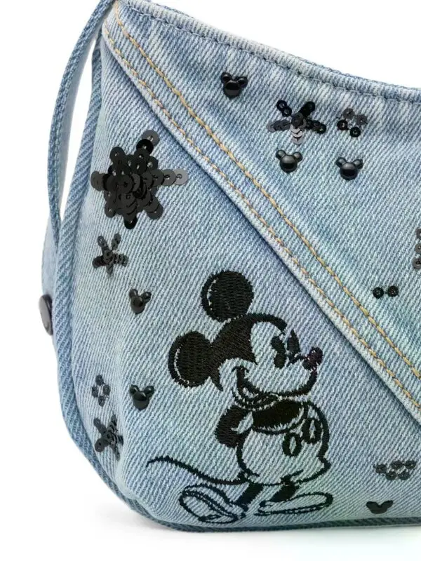 Desigual X Disney Mickey Mouse Denim Shoulder Bag
