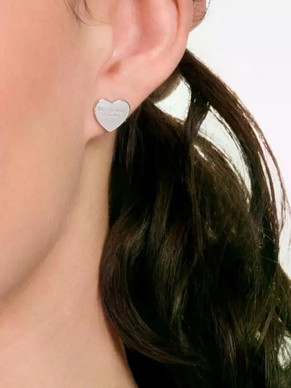 Juicy Couture Heart Stud Earrings