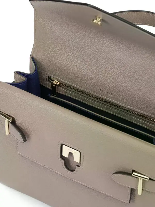 LE TANNEUR Medium Emiliet T-bar Envelope Flap Tote Bag