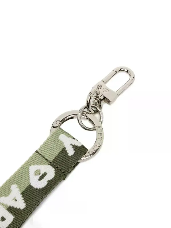 AAPE BY *A BATHING APE Logo-embroidered Strap Keyring